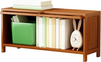 Generic Kaffeebar-Schrank mit gro&szlig;em Fassungsverm&ouml;gen, kombiniertes Sideboard aus Holz, Aufbewahrungsschrank mit Klappt&uuml;ren und Kunststoffgriffen, geeignet fo