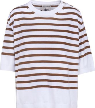 Semicouture Femme, Pulls, Multicolore, Taille: 36 FR Aurora Striped Knit