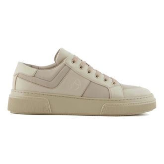 Giorgio Armani Homme, Chaussures, Beige, Taille: 42 1/2 EU Beige Baskets