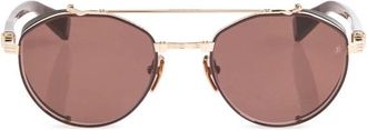 Balmain Brigade IV Sonnenbrille - - Accessories - unisex - Gelb - ONE SIZE