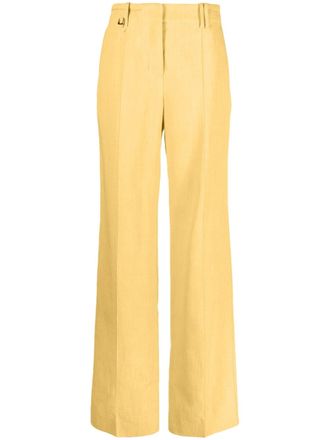 Jacquemus Ausgestellte Le Pantalon Cordao Hose - Gelb