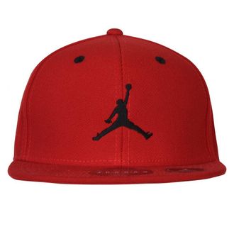 Nike Jordan Kinder Jumpman Snapback Kappe, Gym Red, One Size