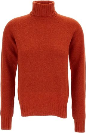 Drumohr Femme, Pulls, Orange, Taille: 40 FR Pull &agrave; col roul&eacute;