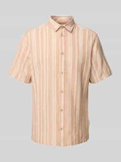 Casual Friday Regular Fit Leinenhemd mit 1/2-Arm Modell LINCON