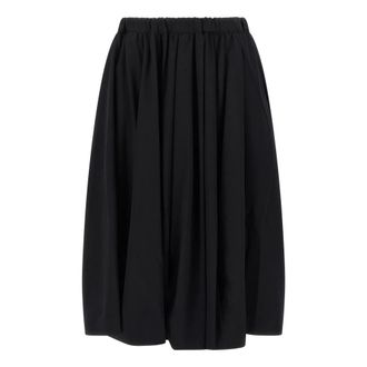 Comme Des Gar&ccedil;ons Wollrock - - Skirts - Damen - Schwarzk - XS