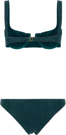 Os&eacute;ree Lumi&egrave;re Balconette Bikini - Blue