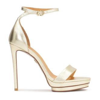 Kazar Goldene Plateausandalen - - Shoes - Damen - Gelb - 36 EU