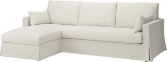 IKEA HYLTARP 3er-Sofa mit Récamiere, links