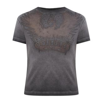 Diesel T-Ila-Aa7 - - Tops - Damen - Grau - S