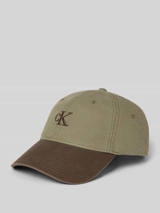 Calvin Klein Base Cap mit Logo-Stitching