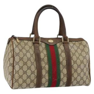 Gucci Sac &agrave; main doccasion - Femme - Pre-owned - Beige - Taille: ONE Size