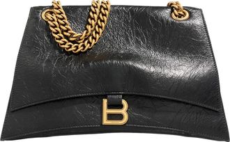Balenciaga Shopper - Crush Chain Bag - Gr. unisize - in Schwarz - f&uuml;r Damen