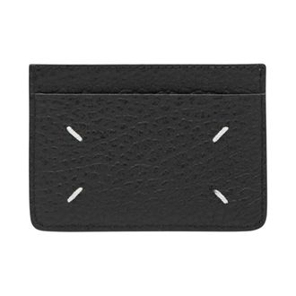 Maison Margiela Schwarze Lederbrieftaschen - - Accessories - Herren - Schwarzk - ONE SIZE