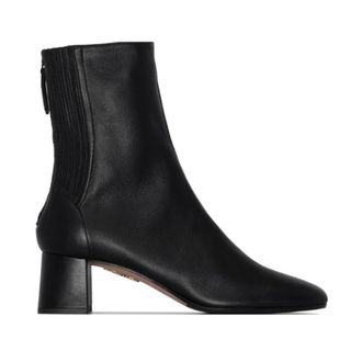 Aquazzura Saint Honor&eacute; Ankle Boots - - Shoes - Damen - Schwarzk - 37 EU