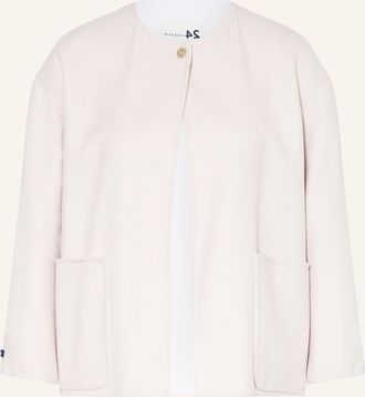 Manzoni24 Manzoni 24 Kastenjacke Mit 3/4-Arm rosa