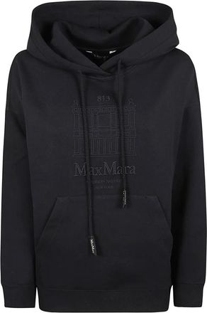 Max Mara Femme, Sweatshirts et sweats &agrave; capuche, Bleu, Taille: 36 FR Andrea Sweat &agrave; capuche