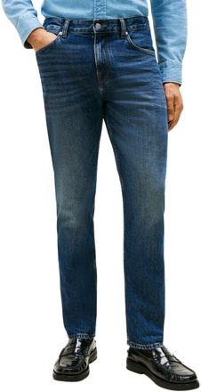 Tommy Hilfiger Herren Jeans Hose Denton Kells Blue Straight Fit, Blau (Kells Blue), 34W/35L
