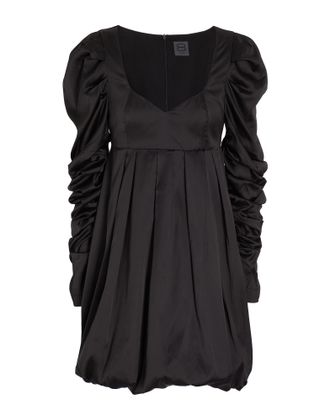 8 by YOOX BABYDOLL MINI DRESS