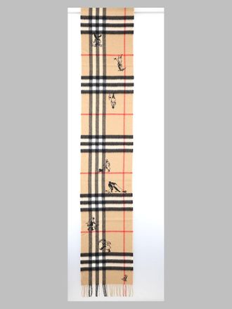 Burberry Check Mates Scarf - Beige