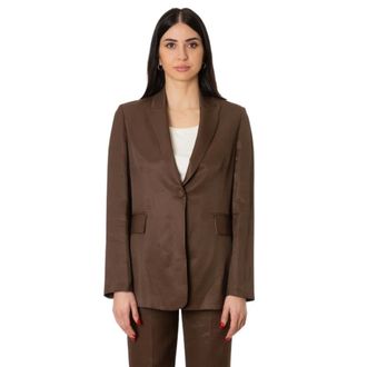 Actualee Femme, Vestes, Brun, Taille: 36 FR Giacca Completo