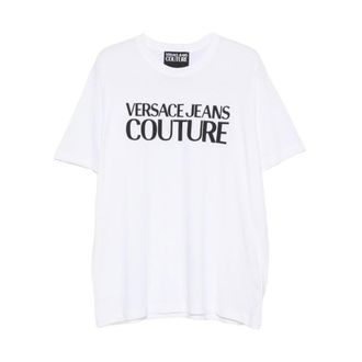 Versace Jeans Couture Homme, Tops, Blanc, Taille: L T-Chemises