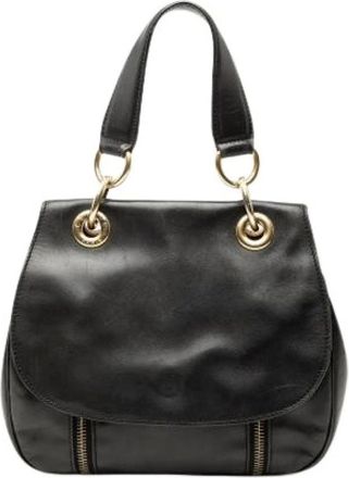 Celine Sac &agrave; main vintage pr&eacute;-poss&eacute;d&eacute; - Femme - Pre-owned - Noir - Taille: ONE Size