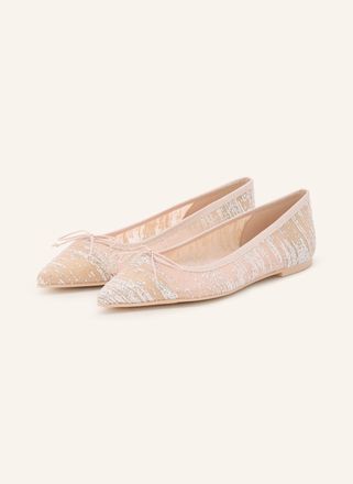 Pretty Ballerinas Ballerinas Ella Mit Glitzergarn beige