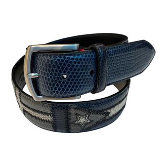 Paolo Vitale Flag B&aelig;lte - - Accessories - Herren - Blau - 90 CM