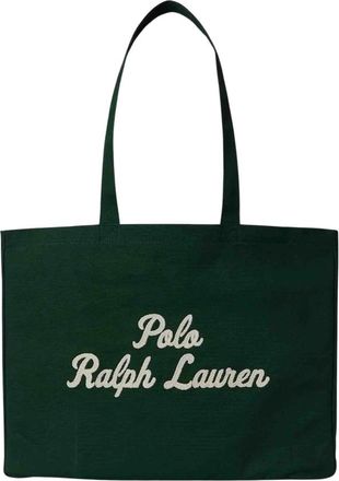 Ralph Lauren Homme, Sacs, Vert, Taille: ONE Size Sac de courses imprimé