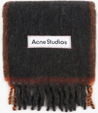 Acne Studios Echarpe en laine et mohair