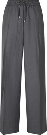 Michael Kors Pantalon de jogging pliss&eacute; - Femme - Pantalons - Gris - Taille: 38 FR