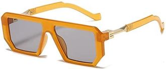 Generic Lunettes de soleil rétro pour homme et femme - Polyvalentes, 2, Taille unique