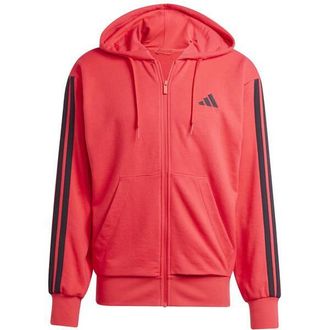 adidas Herren Kapuzensweat Essentials 3-Streifen French Terry