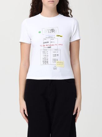 Maison Margiela T-Shirt MM6 MAISON MARGIELA Femme couleur Blanc