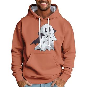 Generic Sweat &agrave; capuche pour Halloween, pull &agrave; capuche imprim&eacute; pour homme, sweat-shirt confortable &agrave; manches longues pour f&ecirc;te, cosplay, haut &eacute;l&eacute;gant de costu