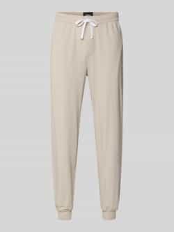 HUGO BOSS Regular Fit Sweatpants aus Baumwoll-Mix