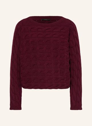 Oui Pullover Sirah rot