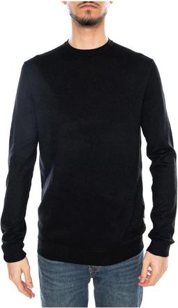 Only & Sons Only & Sons, Homme, Pulls, Noir, Taille: L Onswyler Life Reg 14 LS Crewknit Noos