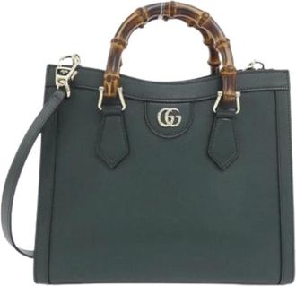 Gucci Sac &agrave; main vintage Pre-owned - Femme - Pre-owned - Vert - Taille: ONE Size