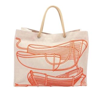 Herm&egrave;s Pre-owned Vintage Tote Bag - - Pre-owned - Damen - Beige - ONE SIZE