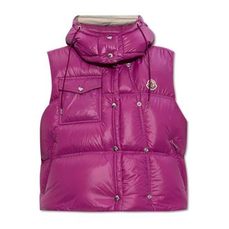 Moncler Daunenweste Pario - - Jackets - Damen - Rosa - M