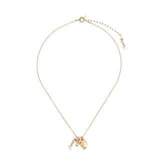 Saint Laurent Kleiner Anh&auml;nger - - Accessories - Damen - Gelb - ONE SIZE