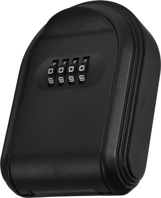 FOMIYES Sicherheitsschlüsselkasten mit Zahlenschloss Kleiner Schlüsseltresor aus ABS für Außenwandmontage Code Wandschrank Zur Schlüsselaufbewahrung