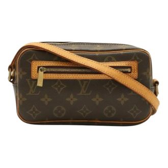 Louis Vuitton Pre-owned Monogram Canvas Pochette - Femme - Pre-owned - Brun - Taille: ONE Size