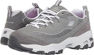 Skechers 11422 BKW - Chaussures de sport pour femme - Gris - Gris blanc, 5.5W EU