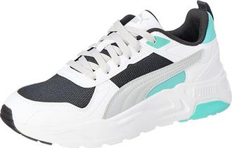 Puma Trinity 2 LT, Basket Unisexe, PUMA Black-Cool Light Gray-PUMA White-Aquatic
