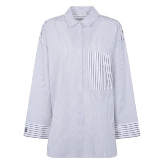By Malene Birger Femme, Blouses et Chemises, Blanc, Taille: 36 FR Derris Shirt