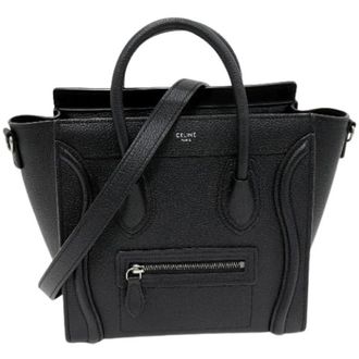 Celine Pre-owned Vintage Umh&auml;ngetasche - - Pre-owned - Damen - Schwarzk - ONE SIZE