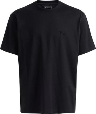 Yohji Yamamoto Homme, Tops, Noir, Taille: XL Regular Short Sleeve T-Shirt