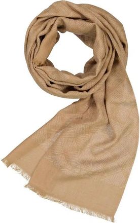 Bugatti Herren Schal braun Baumwolle